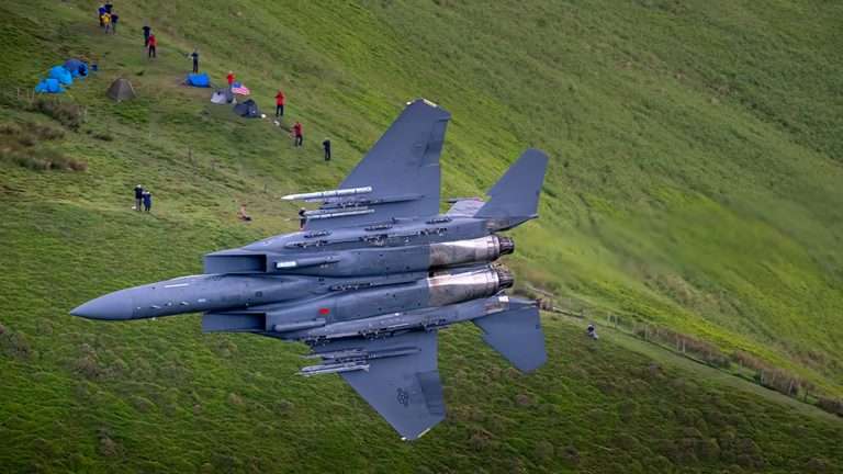 Mach Loop Wales LFA7 - What aircraft fly through the Mach Loop