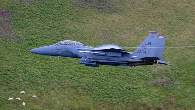 Mach Loop Wales LFA7 - What aircraft fly through the Mach Loop